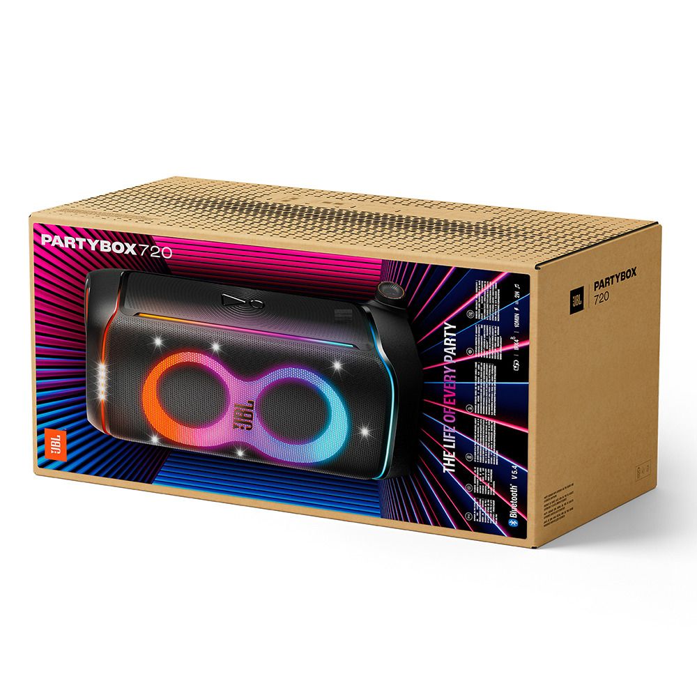JBL PartyBox 720 prenosni zvočnik 800W, BT, RGB, USB - ELKO B2B